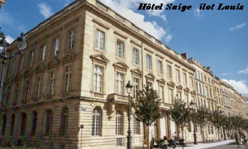 ilôt Louis hôtel Saige – Accueil